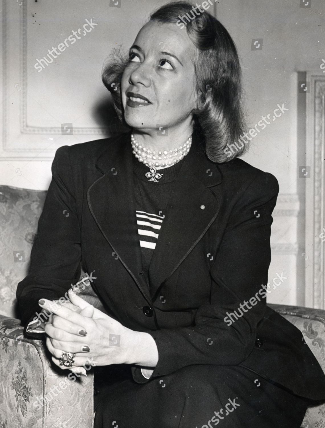 Opera Singer Lily Pons Her Husband Editorial Stock Photo - Stock Image ...