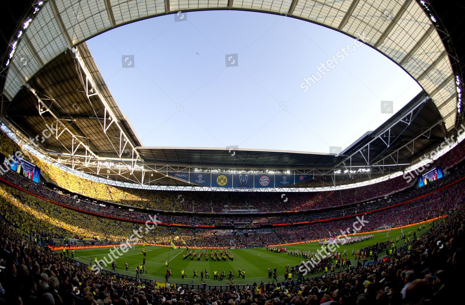 Opening Ceremony Inside Wembley Stadium Editorial Stock Photo - Stock ...
