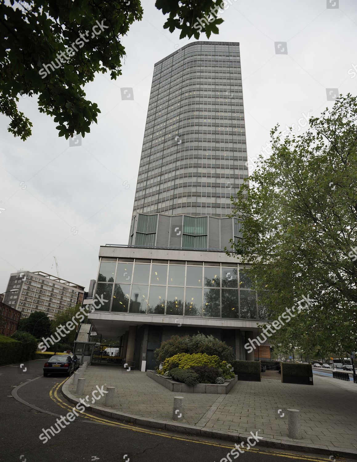 Millbank Tower London Picture Shows Enclosed Editorial Stock Photo ...