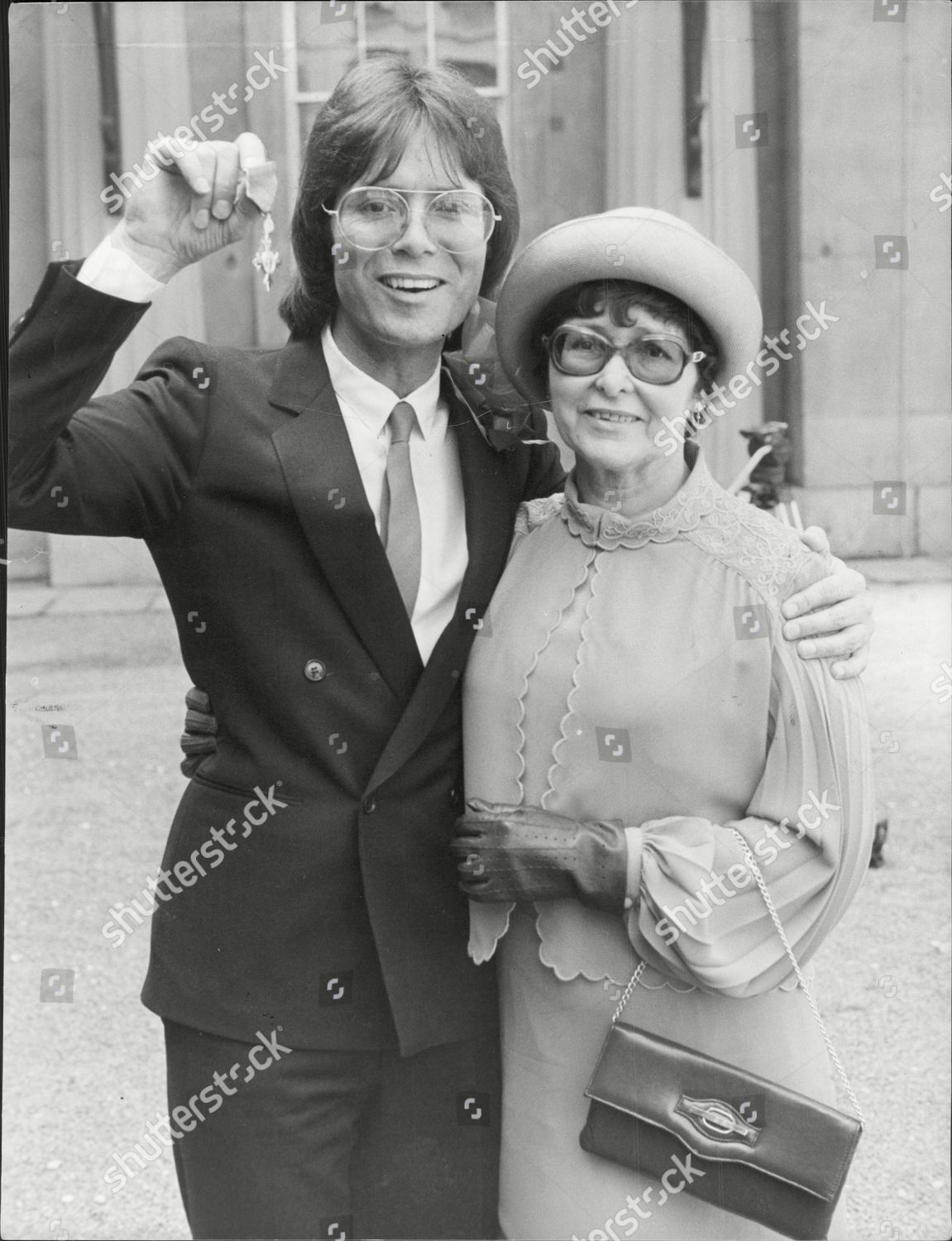 Cliff Richard Singer His Mother Mrs Editorial Stock Photo - Stock Image ...