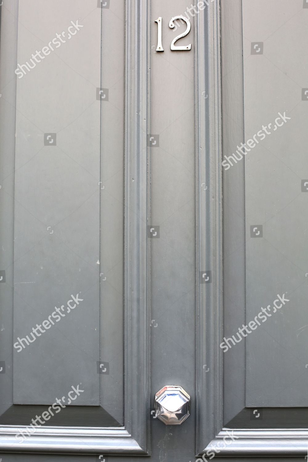 Wooden Door Number 12 Editorial Stock Photo - Stock Image | Shutterstock