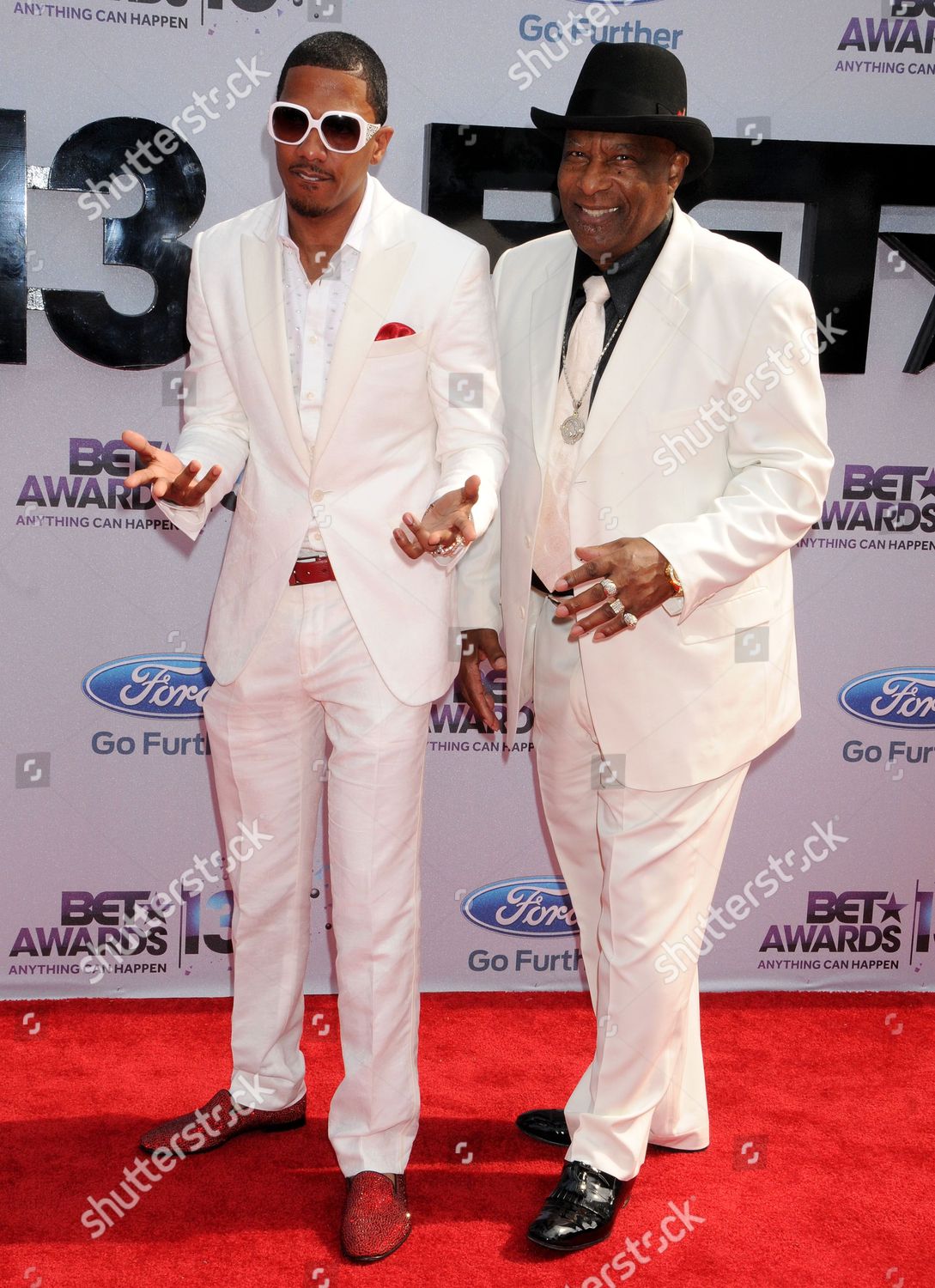 Nick Cannon His Father James Cannon Editorial Stock Photo - Stock Image ...