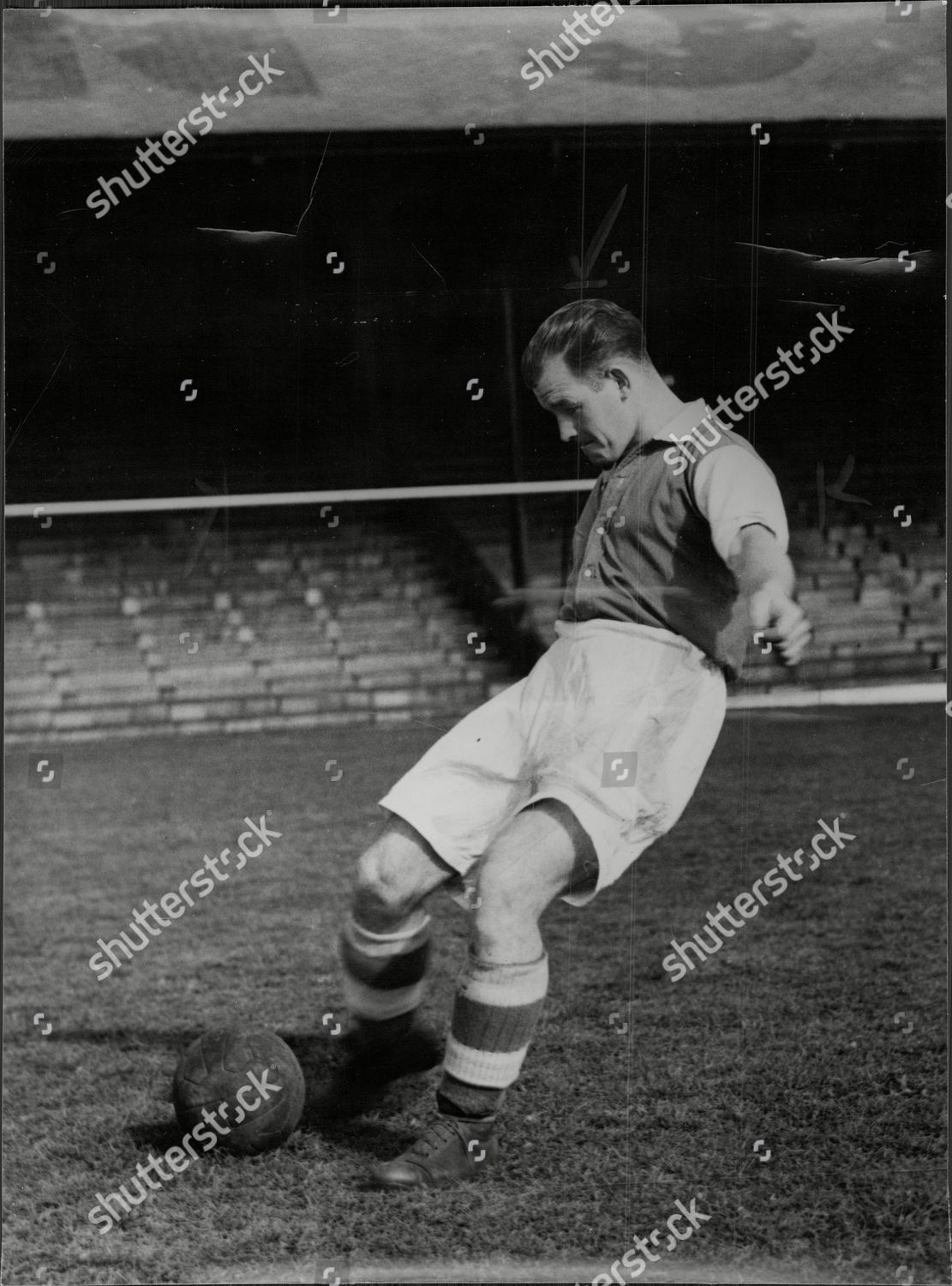 Footballer Alf Sherwood Cardiff City Alfred Editorial Stock Photo ...