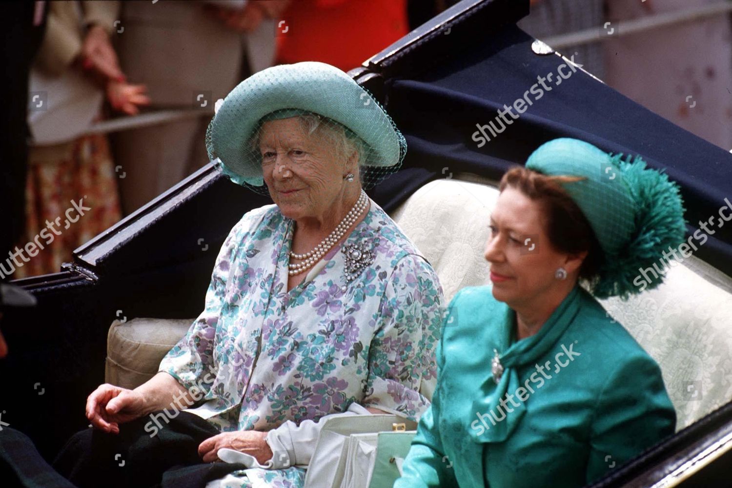 Queen Mother Princess Margaret Editorial Stock Photo - Stock Image ...