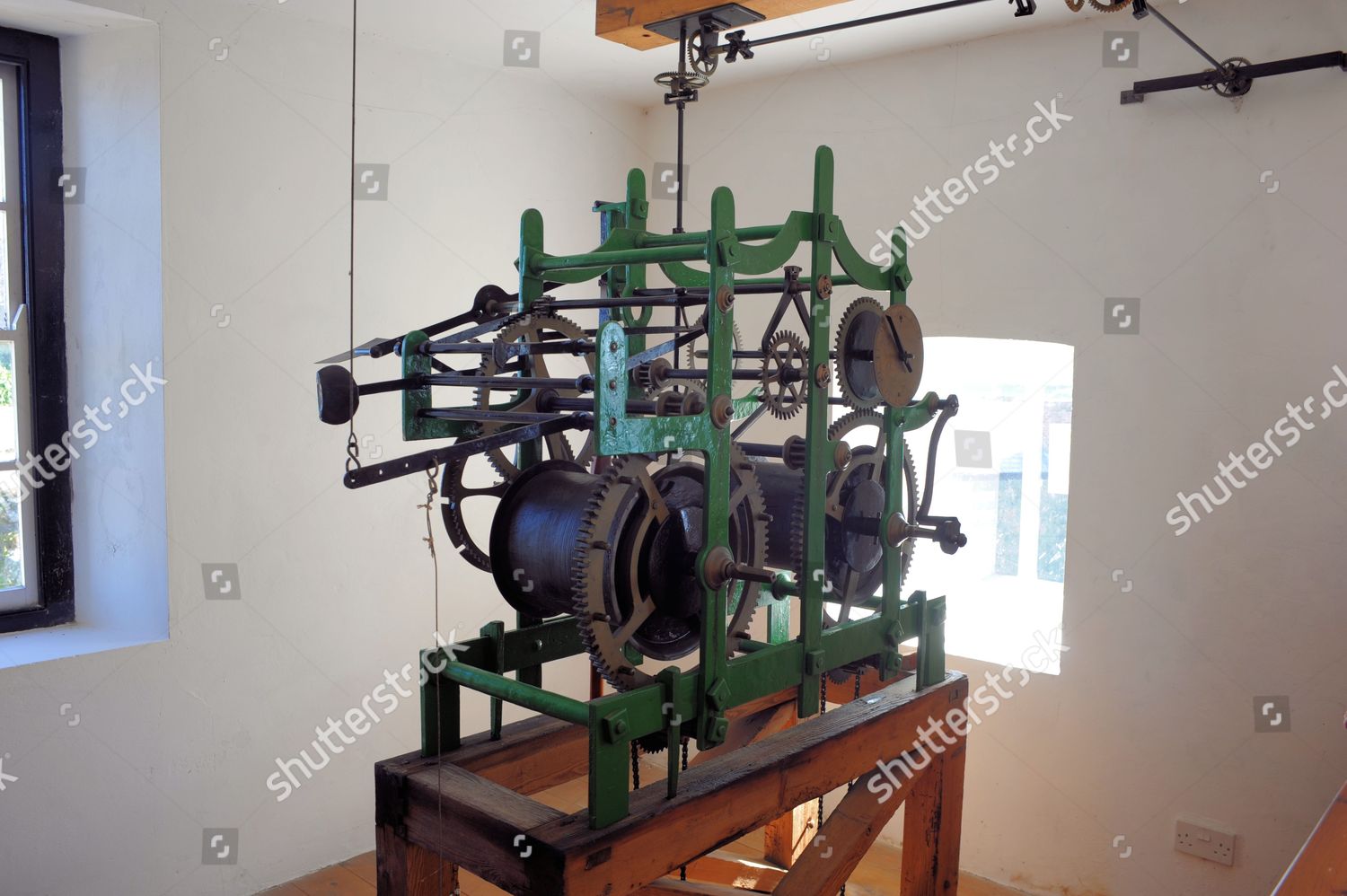 Town Church Clock Mechanism Castle Cornet Editorial Stock Photo - Stock ...