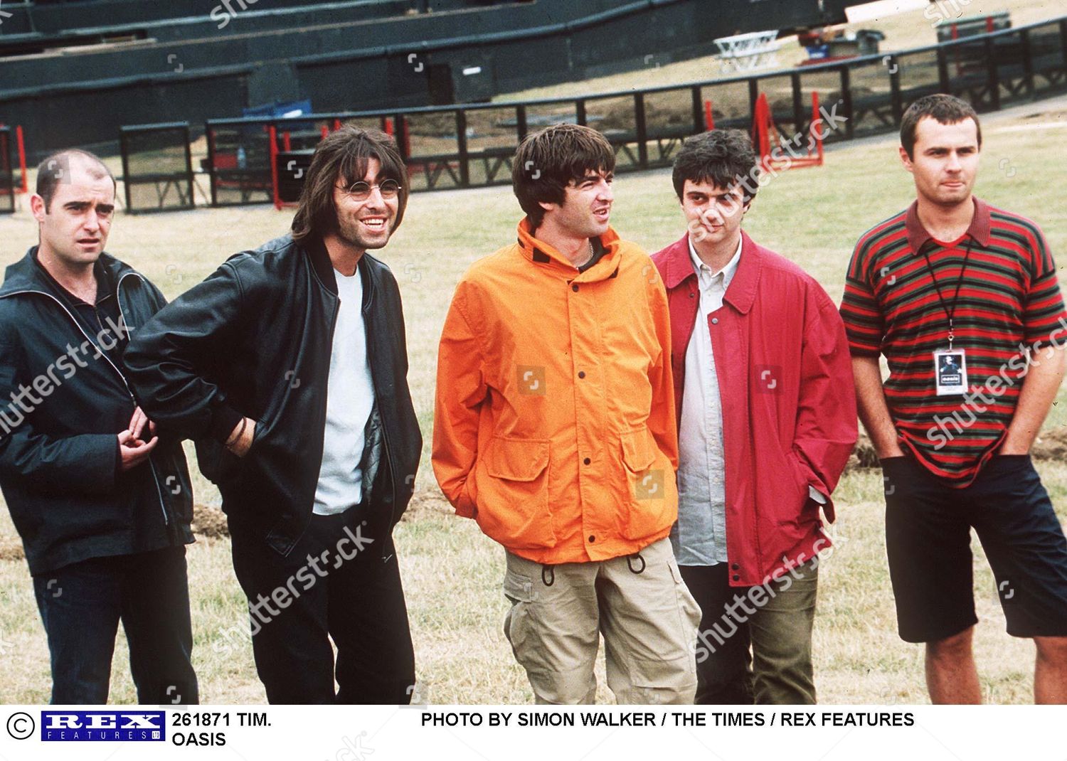 Oasis Paul Bonehead Arthurs Liam Gallagher Editorial Stock Photo ...