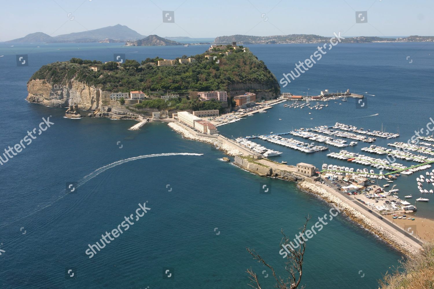 Isola Di Nisida Naples Italy Editorial Stock Photo - Stock Image ...