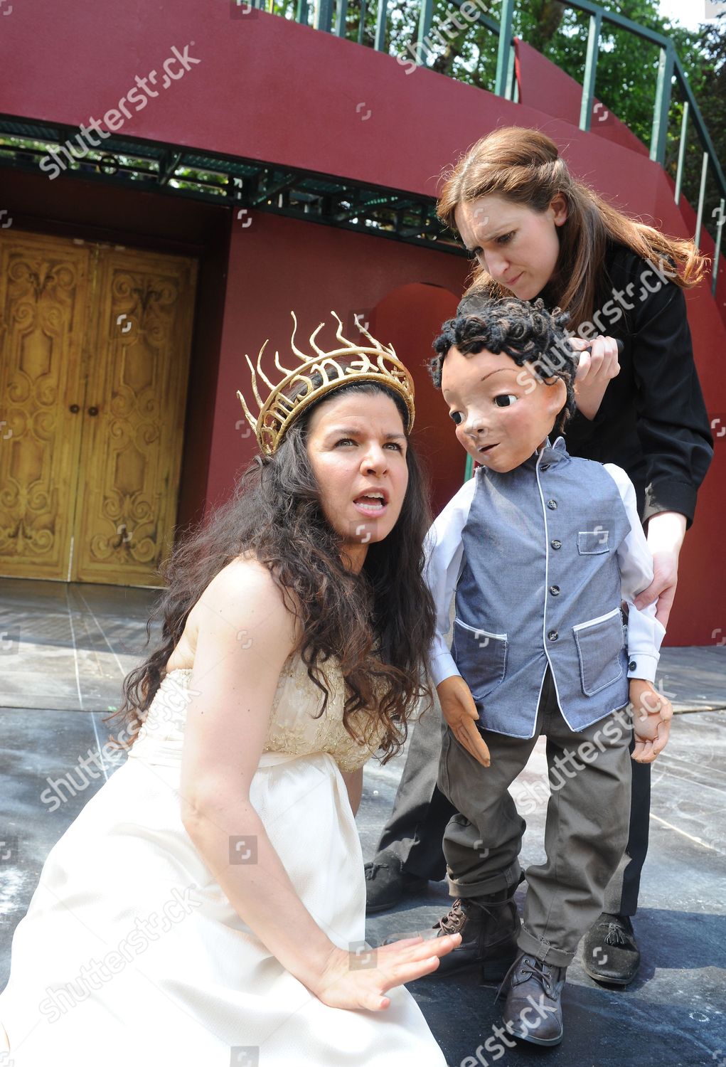 Sirine Saba Queen Hermione Alexandra Maher Editorial Stock Photo ...