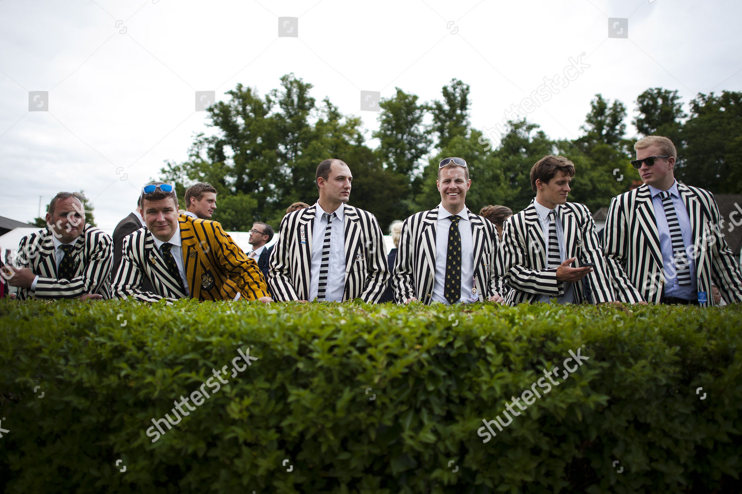 Spectators Wearing Rowing Club Colours Watching Editorial Stock Photo ...