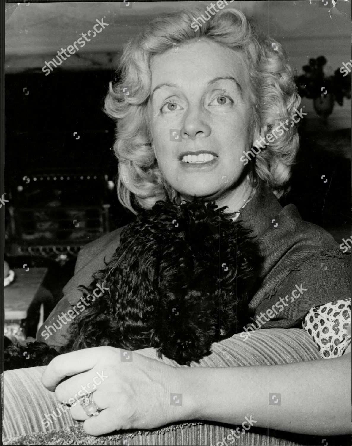 Lady Eva Robens Wife Lord Alfred Editorial Stock Photo - Stock Image ...