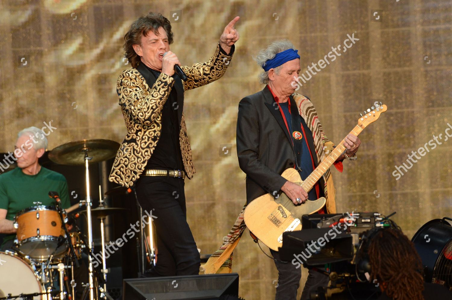 Rolling Stones Mick Jagger Keith Richards Editorial Stock Photo - Stock ...
