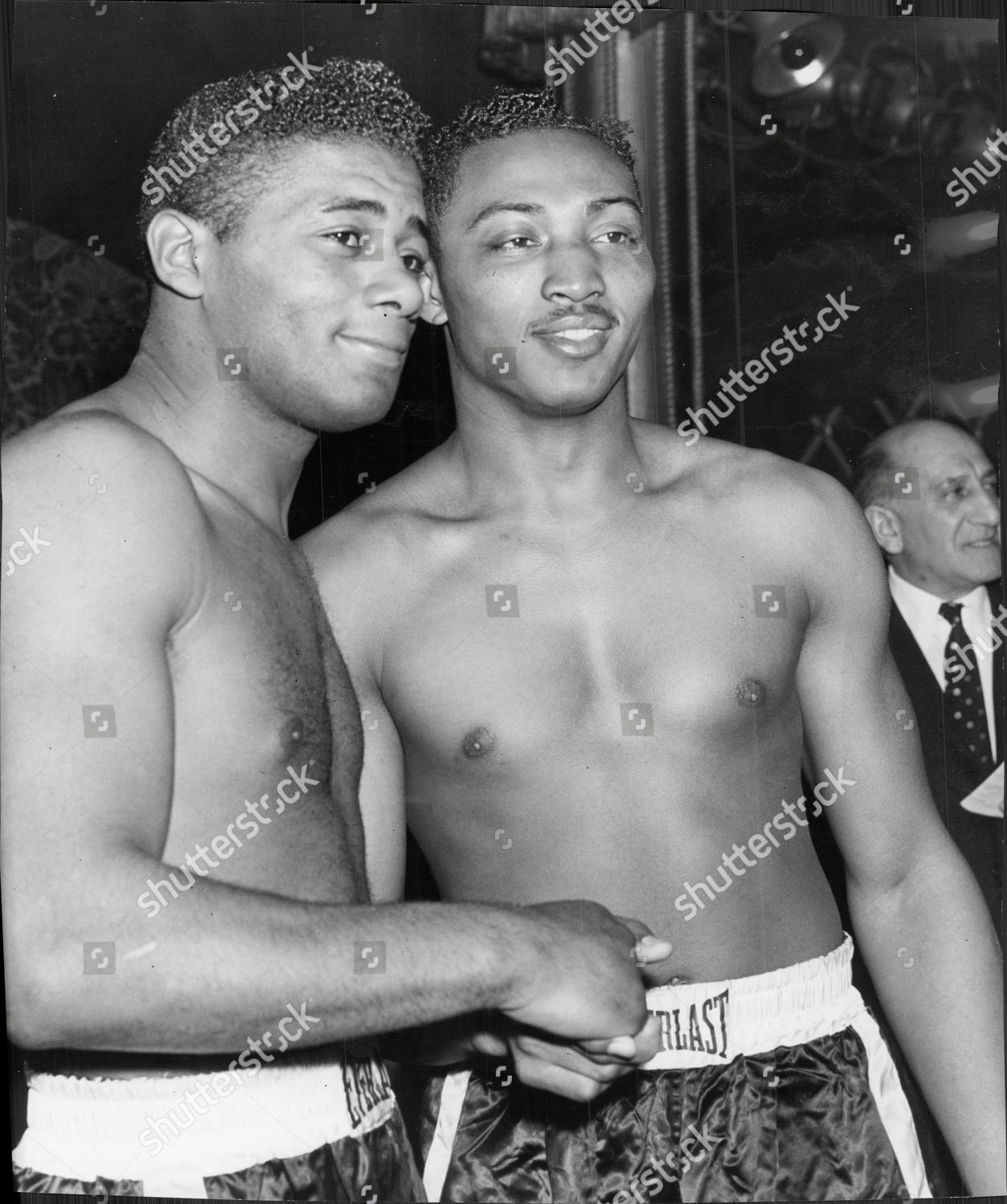 Boxers Floyd Patterson Dusty Rhodes Editorial Stock Photo - Stock Image ...