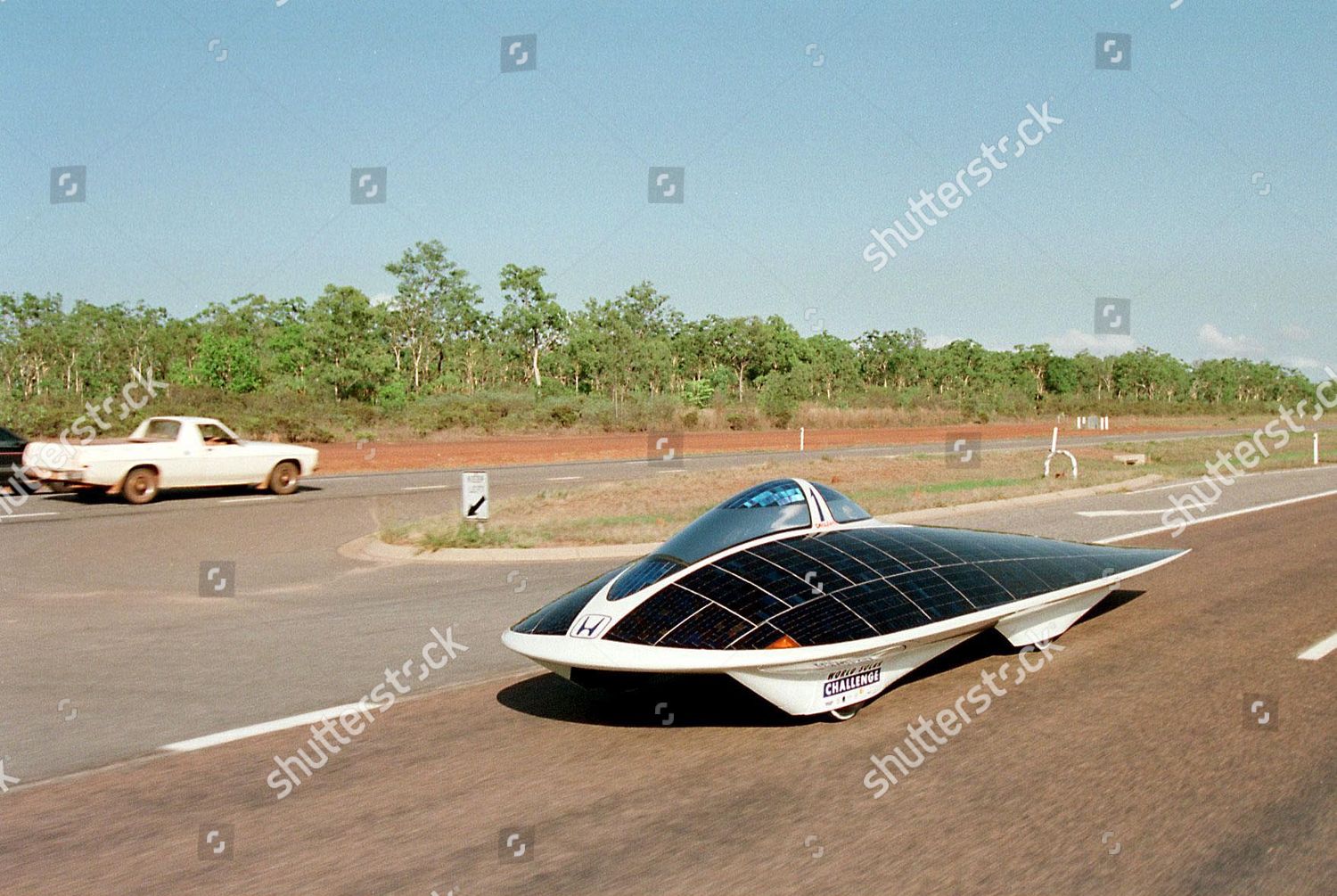 Honda Dream Solar Powered Car Editorial Stock Photo - Stock Image ...