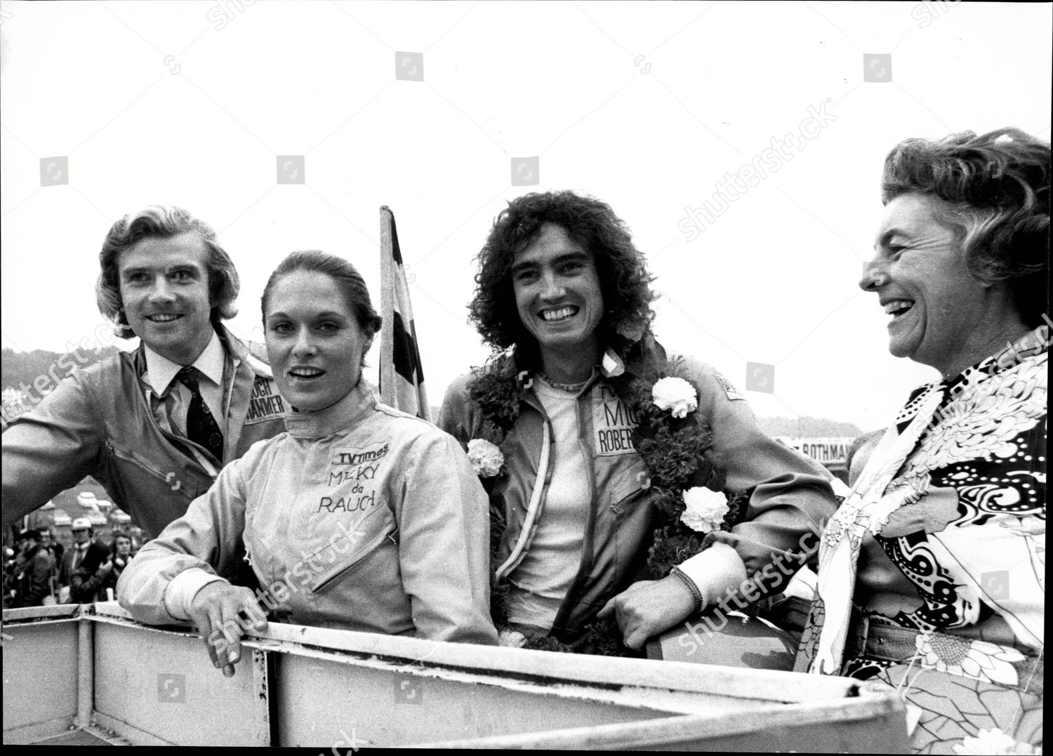Television Presenter Mick Robertson Brands Hatch Editorial Stock Photo ...
