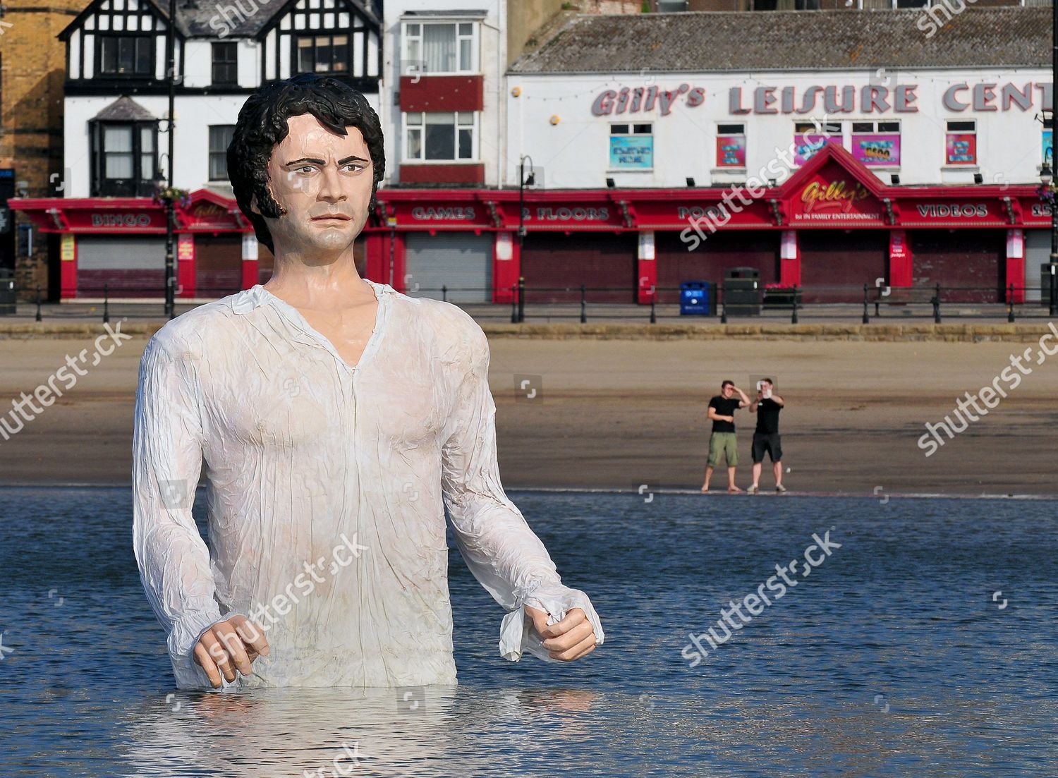Colin Firth Mr Darcy Statue
