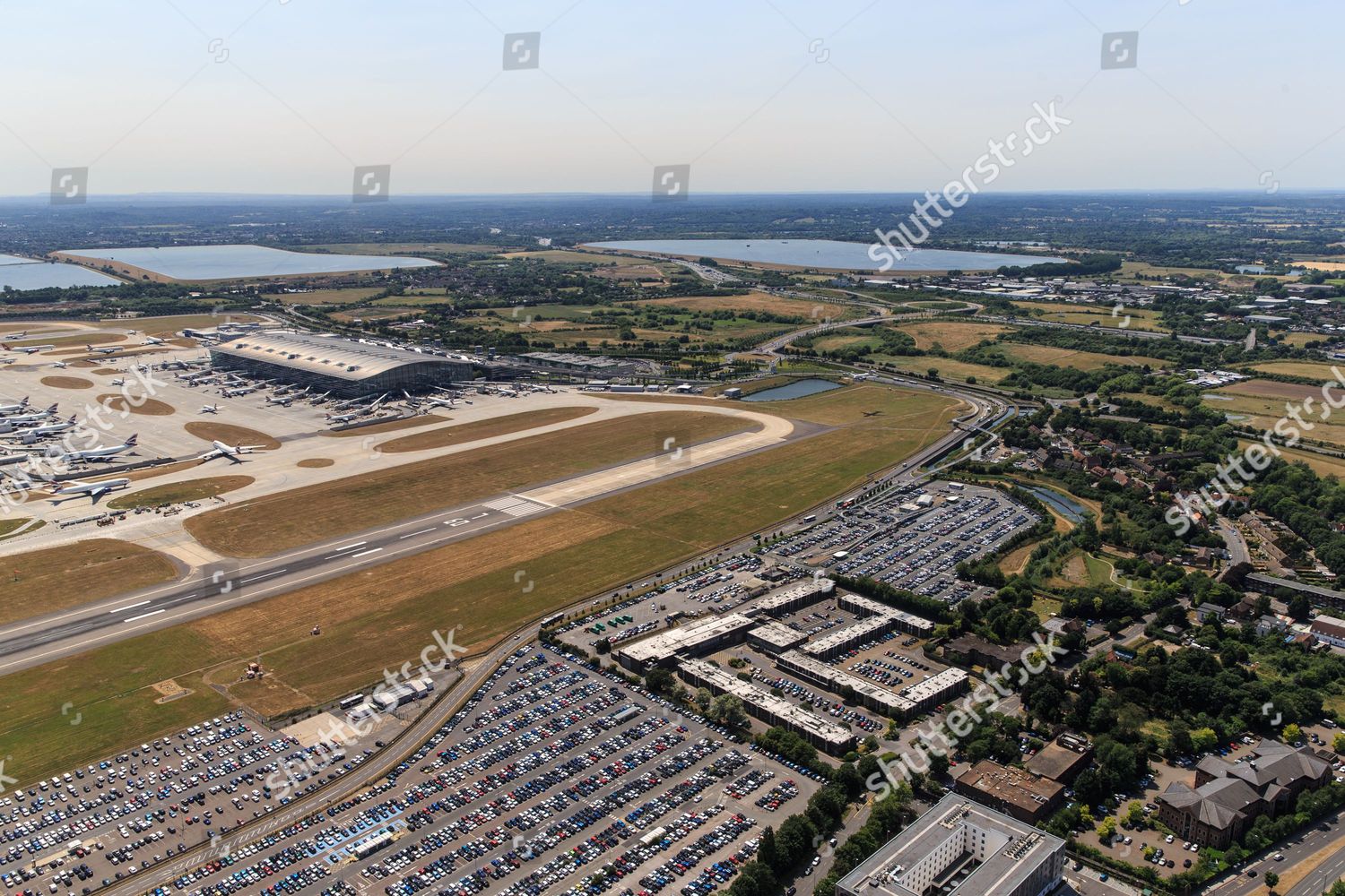 Aerial View Terminal 5 Surrounding Land Editorial Stock Photo - Stock ... Aerial View Terminal 5 Surrounding Land Editorial Stock Photo - Stock ...