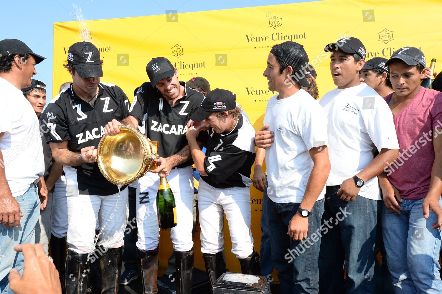 Team Zacara Celebrating Their Win Editorial Stock Photo - Stock Image ...