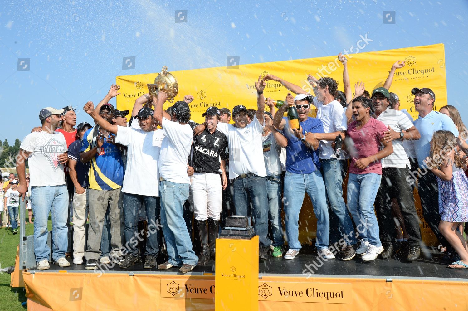 Team Zacara Celebrating Their Win Editorial Stock Photo - Stock Image ...