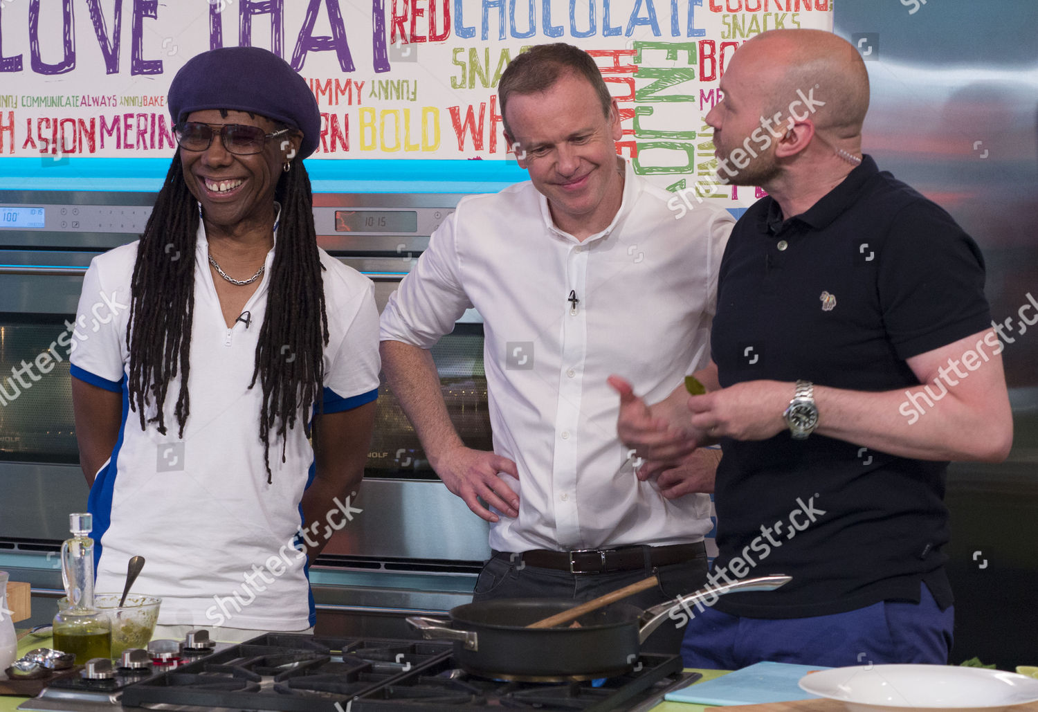 Nile Rodgers Presenters Tim Lovejoy Simon Editorial Stock Photo - Stock ...