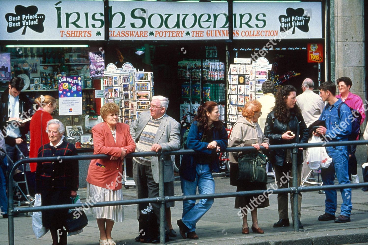 Irish Souvenirs Shop Dublin Eire Editorial Stock Photo - Stock Image ...