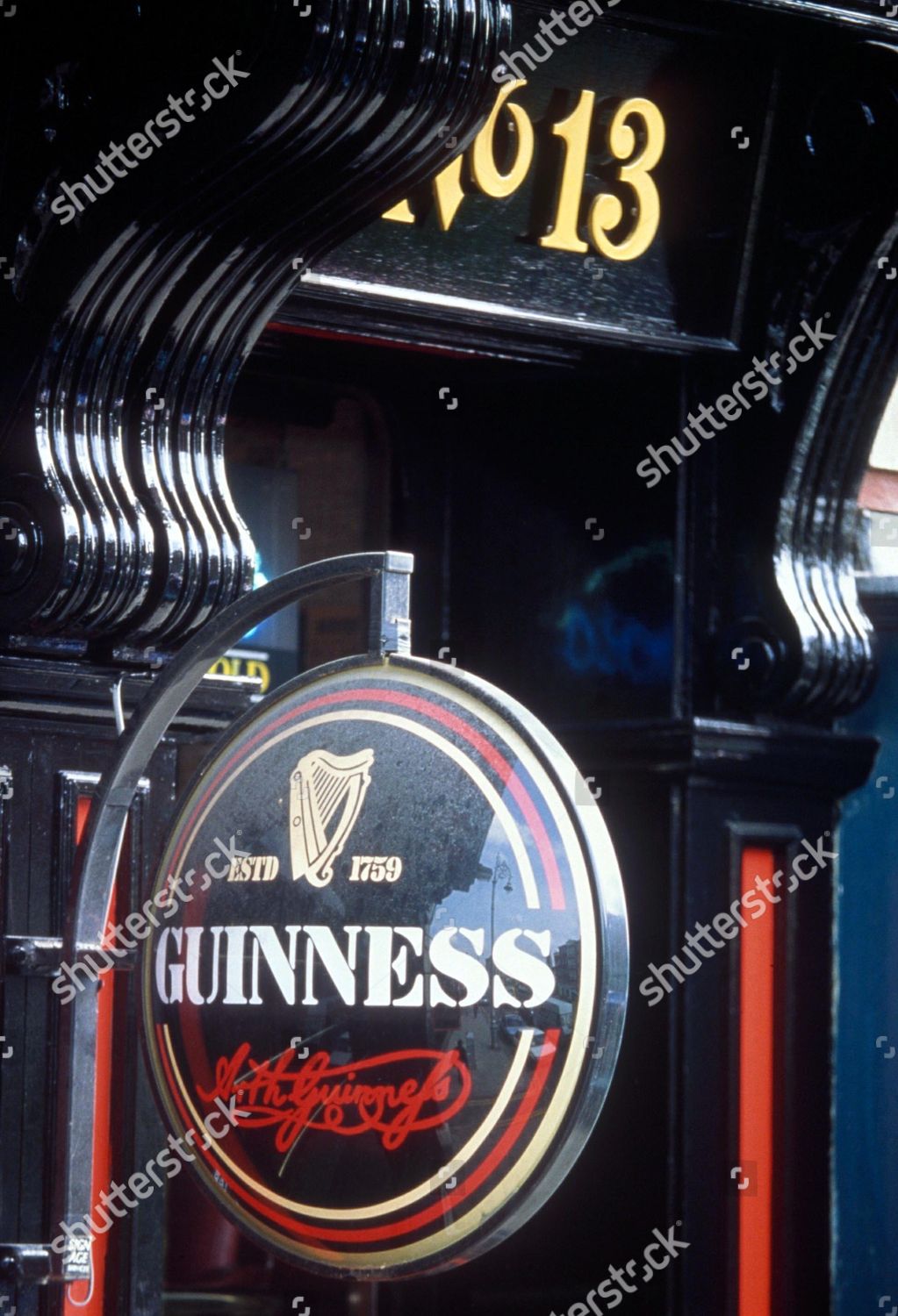 Guinness Sign Editorial Stock Photo - Stock Image | Shutterstock