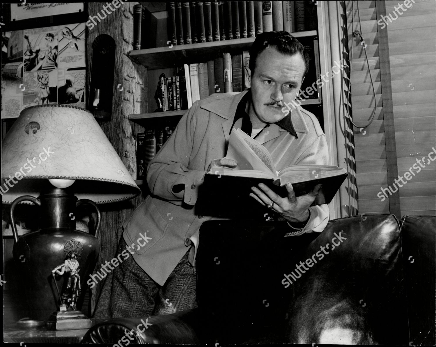 Cartoonist Alex Raymond Creator Rip Kirby 에디토리얼 스톡 사진 - 스톡 이미지 ...