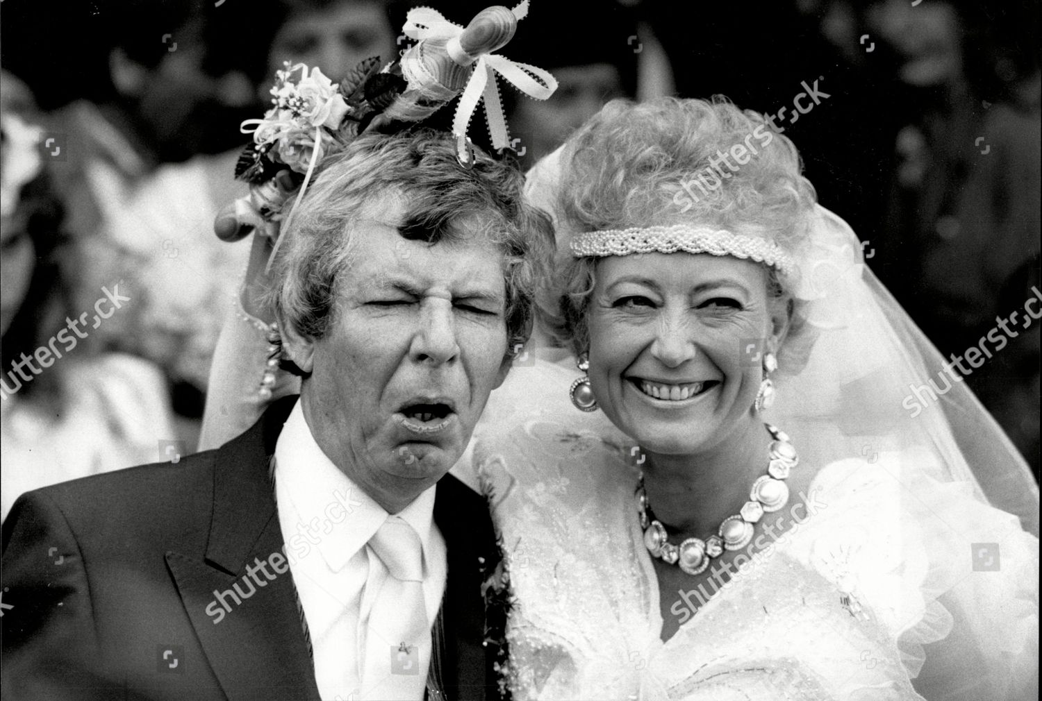 Wedding Journalist Broadcaster Derek Jameson Ellen Editorial Stock ...