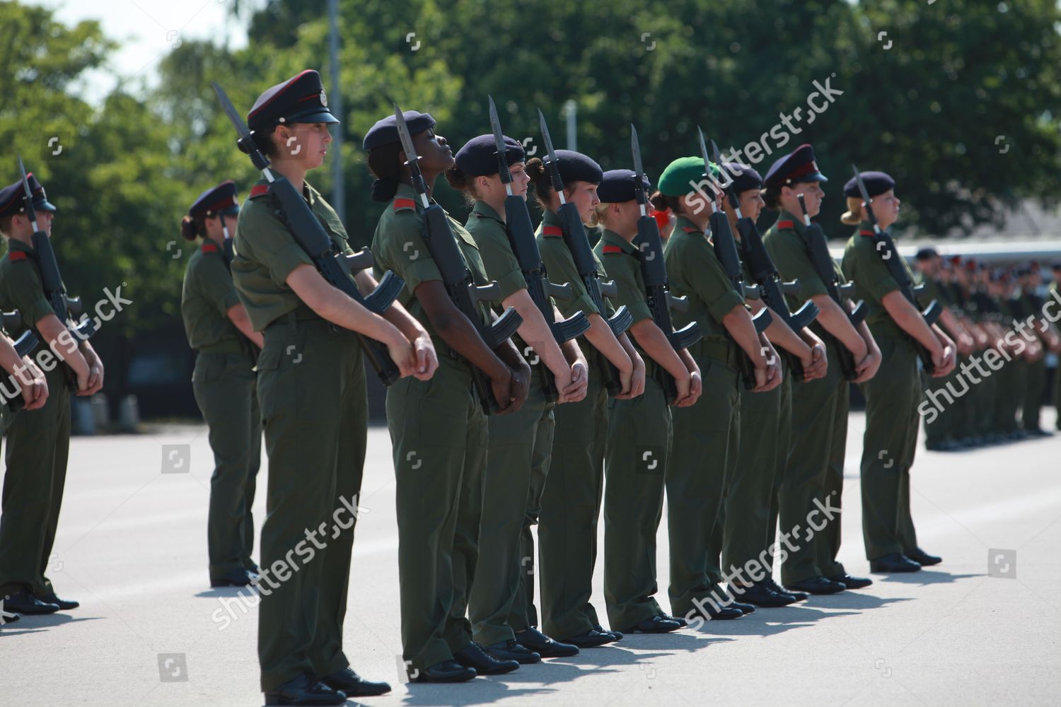 Initial Training Group Army Centre Pirbright Editorial Stock Photo ...