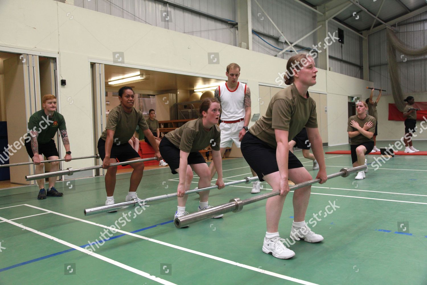 Female Recruits Initial Training Group Army Editorial Stock Photo ...