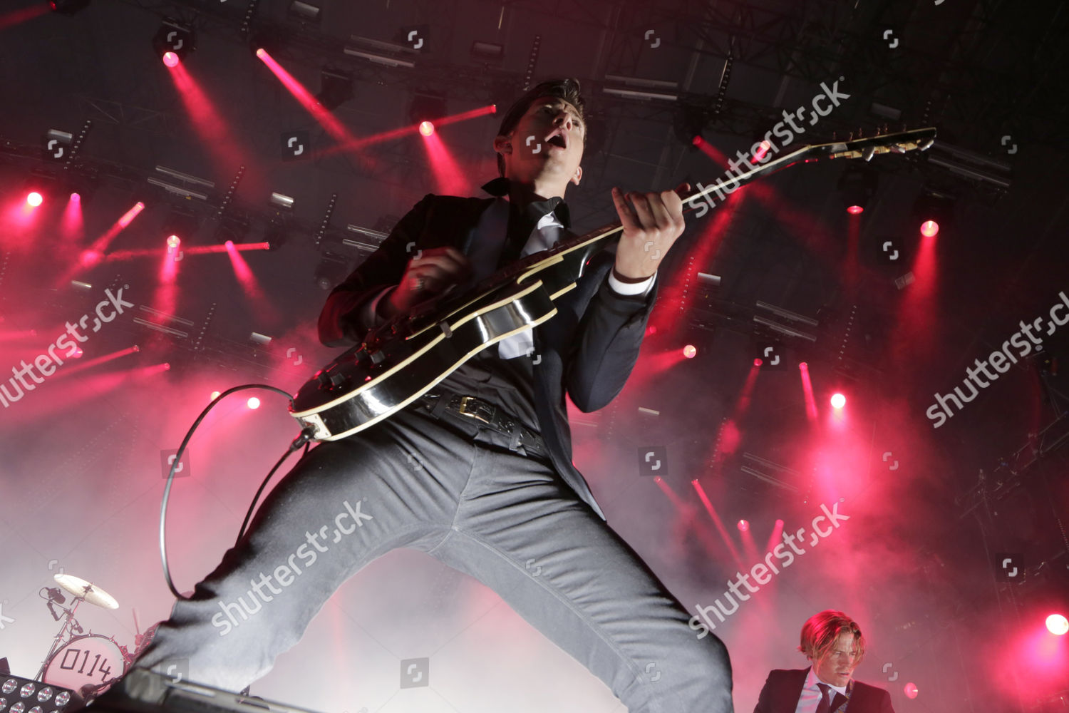 Arctic Monkeys Alex Turner Editorial Stock Photo - Stock Image ...