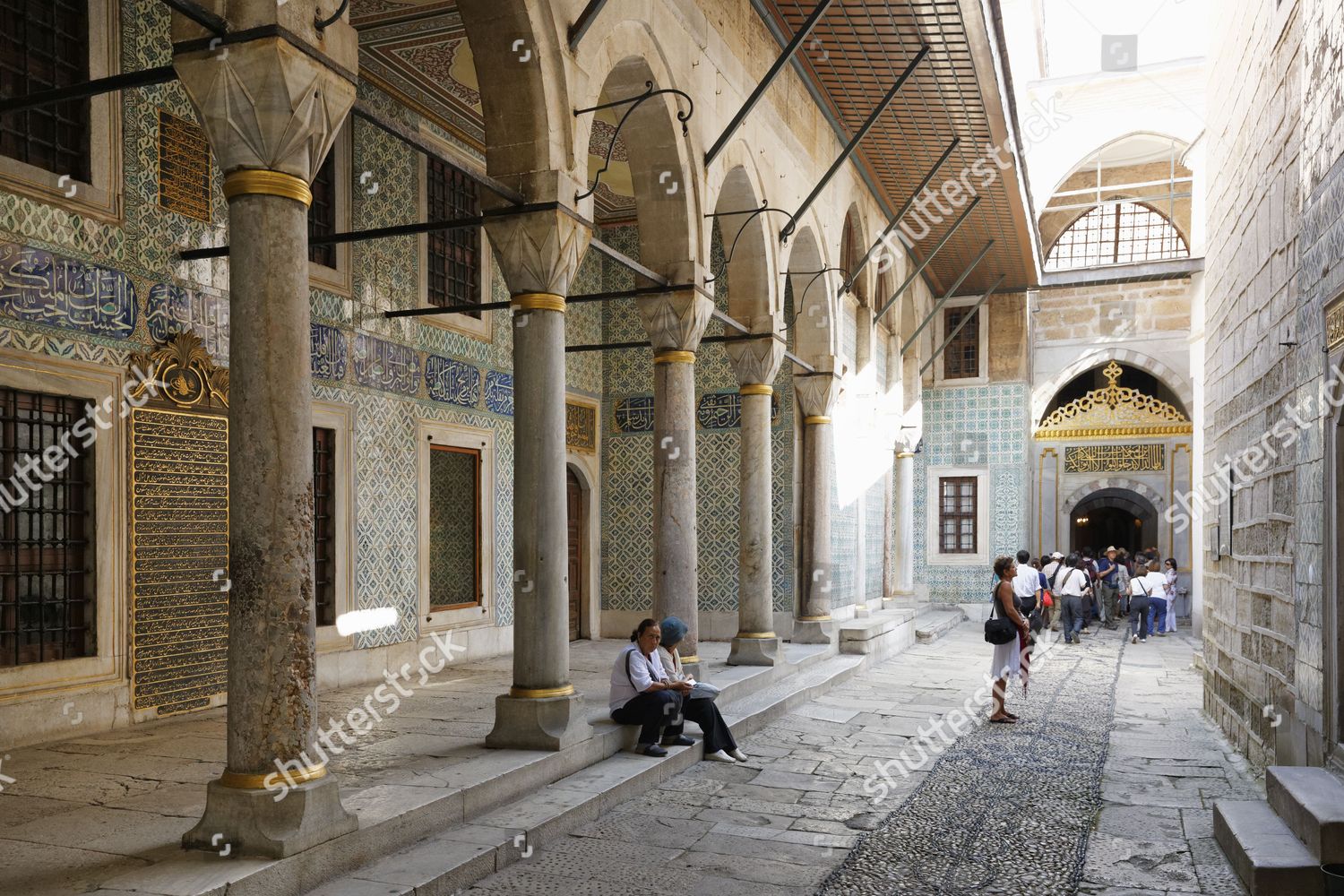 Courtyard Black Eunuchs Harem Topkapi Palace Editorial Stock Photo ...
