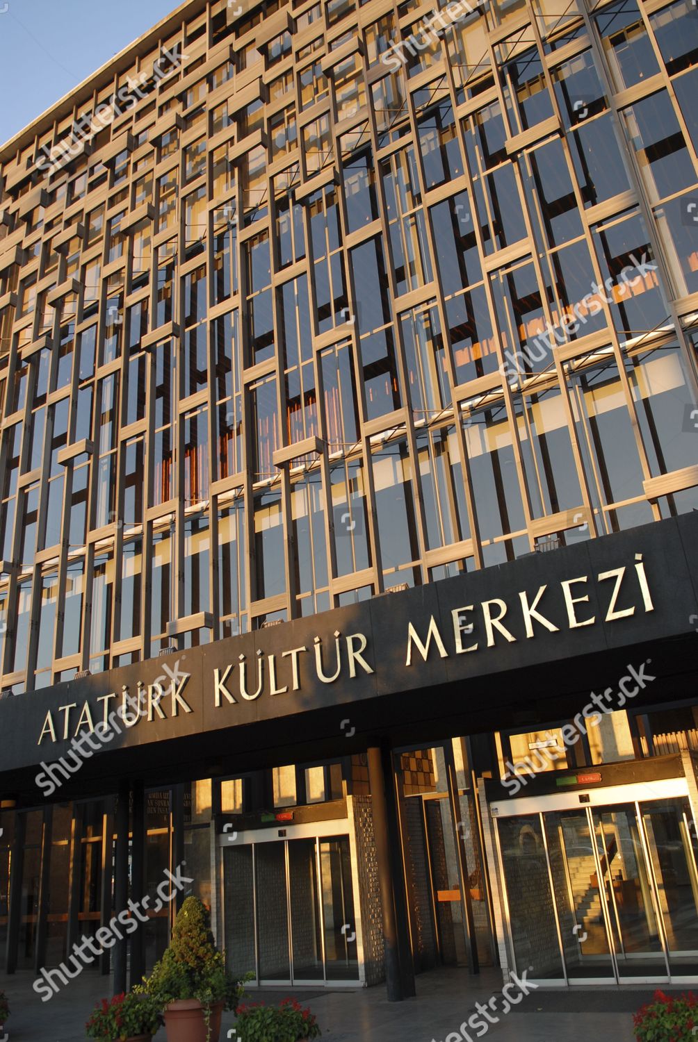 Cultural Centre Akm Istanbul Turkey Editorial Stock Photo - Stock Image ...