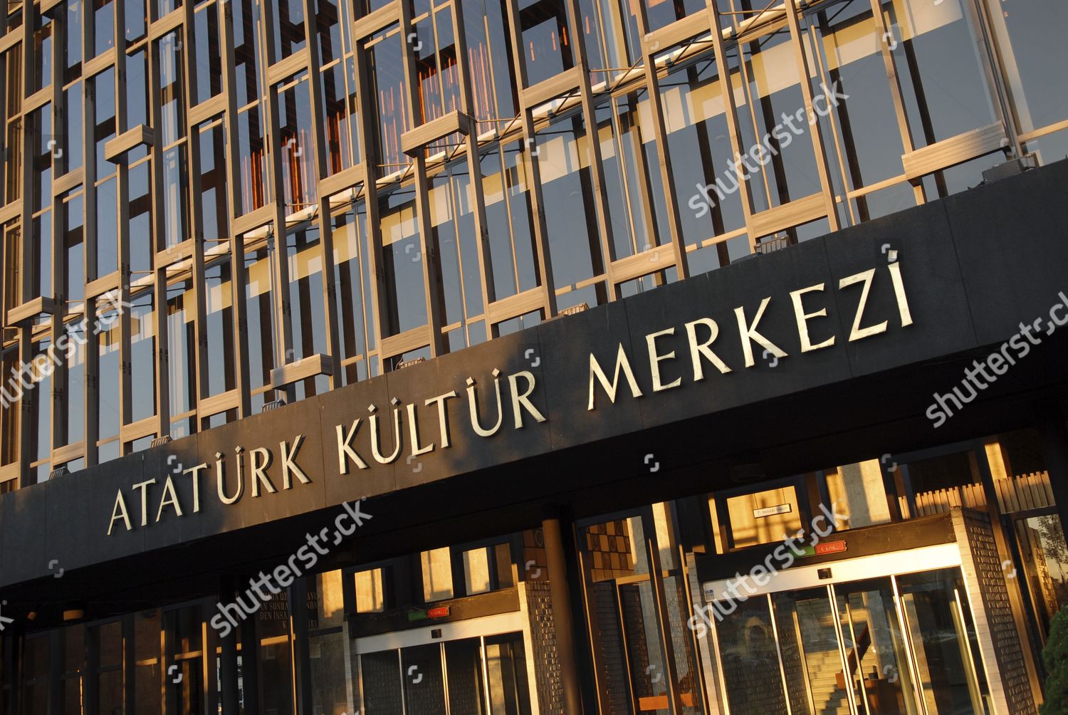 Cultural Centre Akm Istanbul Turkey Editorial Stock Photo - Stock Image ...