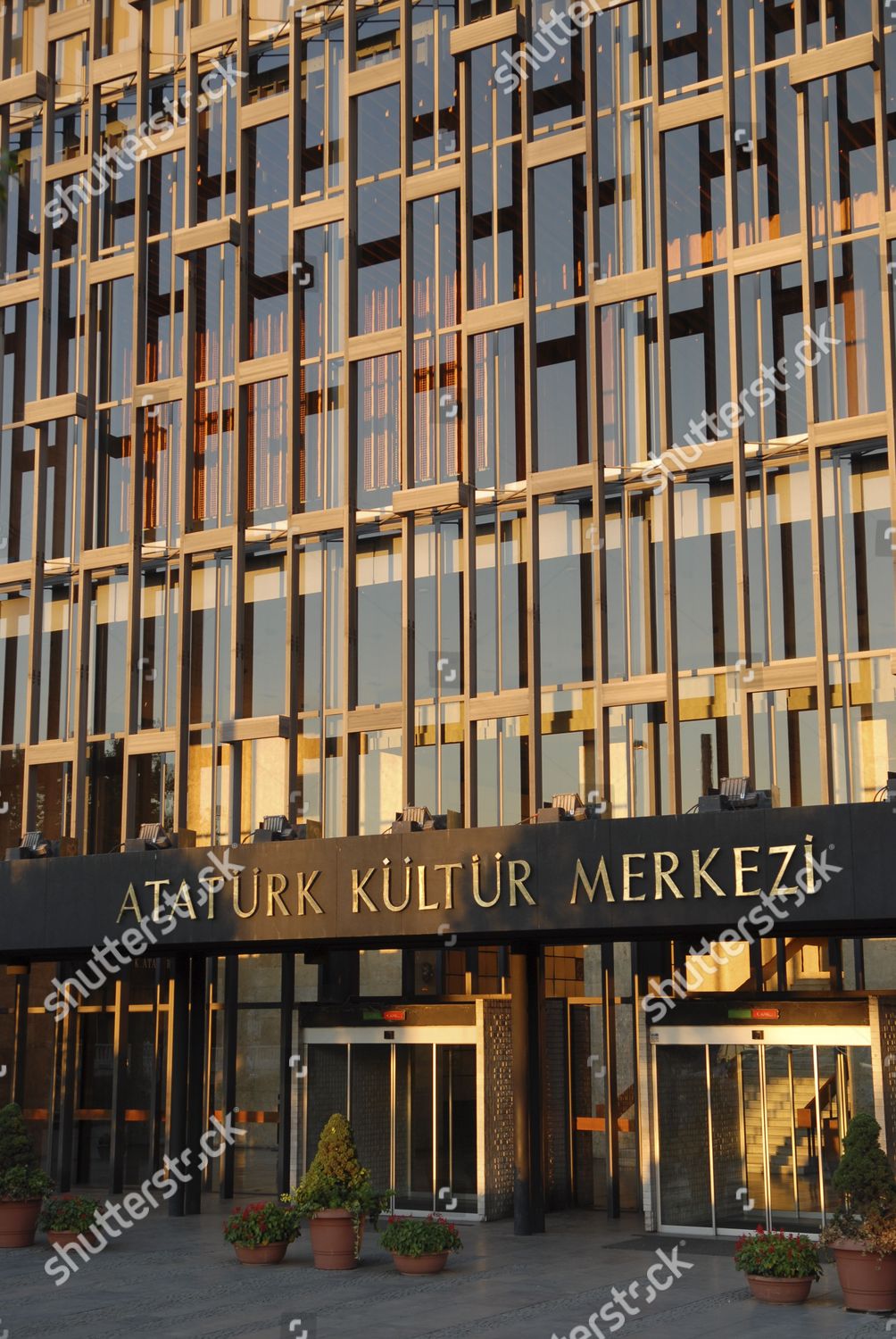 Cultural Centre Akm Istanbul Turkey Editorial Stock Photo - Stock Image ...