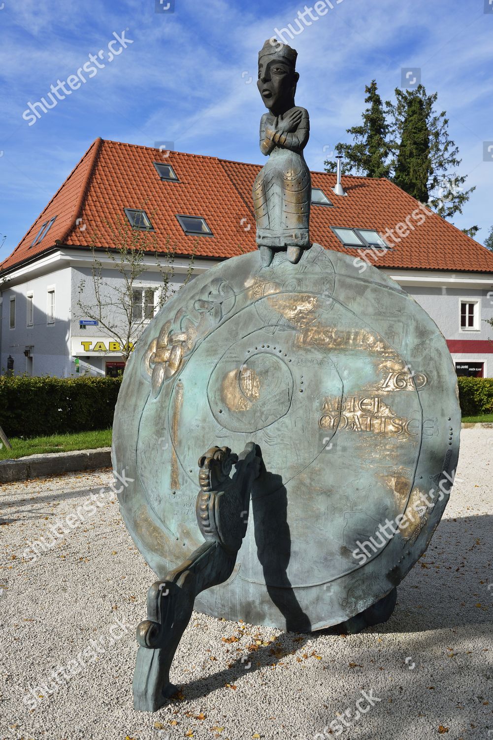 Bronze Sculpture Tassilo Iii Duke Bavaria Editorial Stock Photo - Stock ...