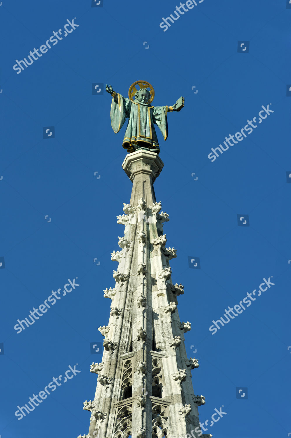 Muenchner Kindl Statue By Anton Schmid Editorial Stock Photo - Stock ...