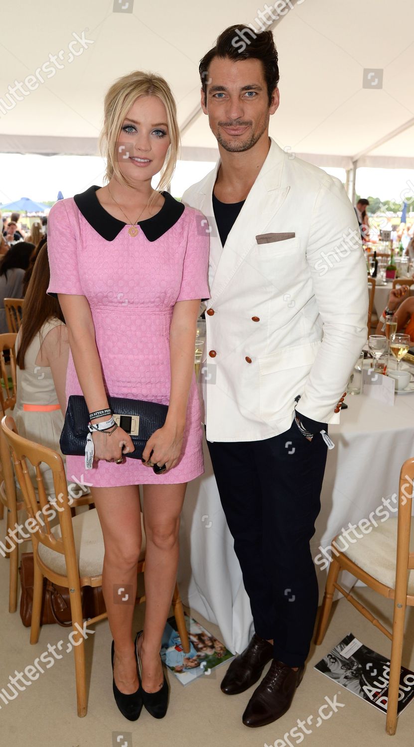 David Gandy Laura Whitmore Editorial Stock Photo - Stock Image ...
