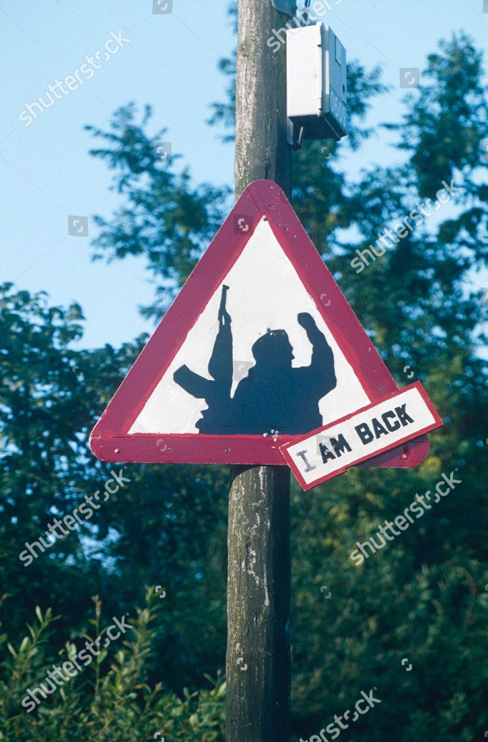 Ira Sniper Work Sign South Armagh Editorial Stock Photo - Stock Image ...