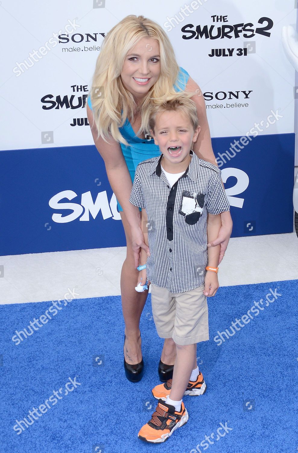 Britney Spears Her Son Sean Preston Editorial Stock Photo - Stock Image ...
