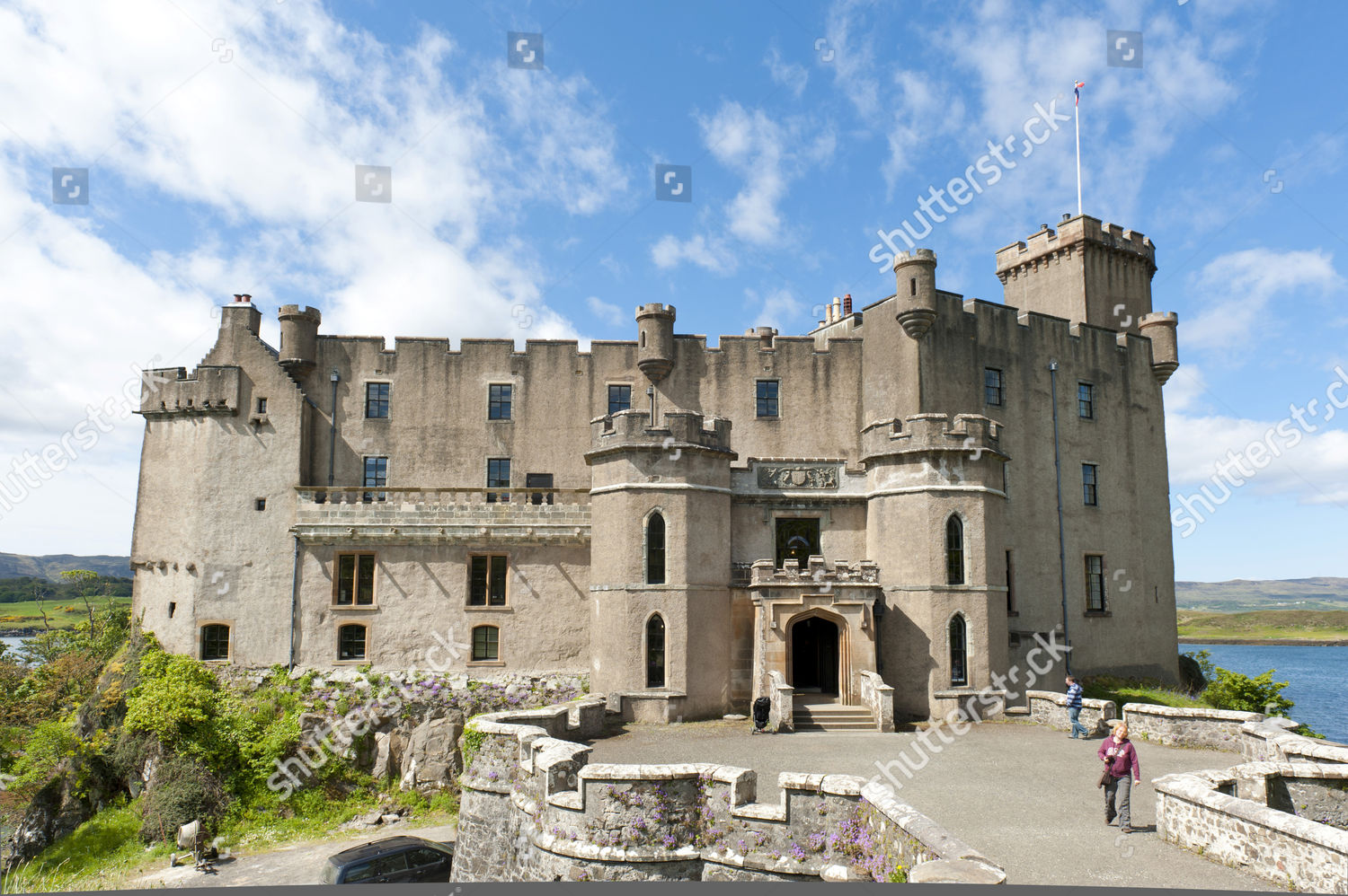Dunvegan Castle Ancestral Seat Clan Mcleod Editorial Stock Photo ...