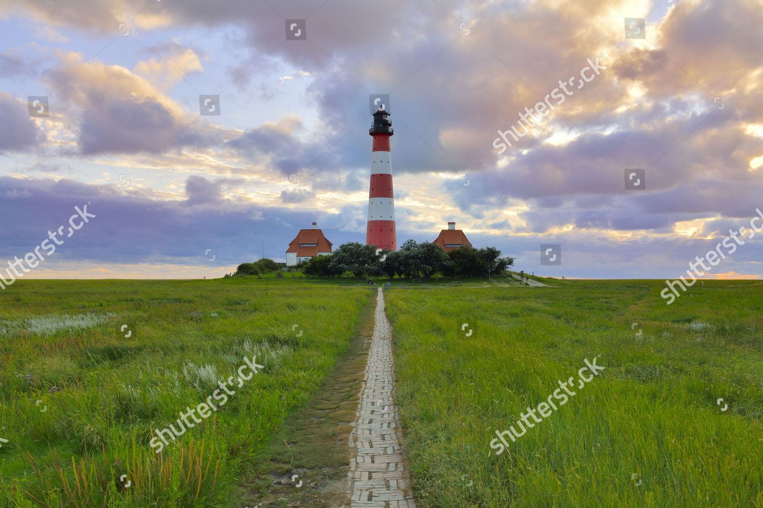 Westerhever Westerheversand Lighthouse Editorial Stock Photo - Stock ...
