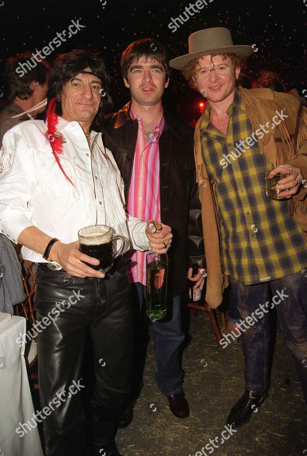 Ronnie Wood Noel Gallagher Mick Hucknall Editorial Stock Photo - Stock ...