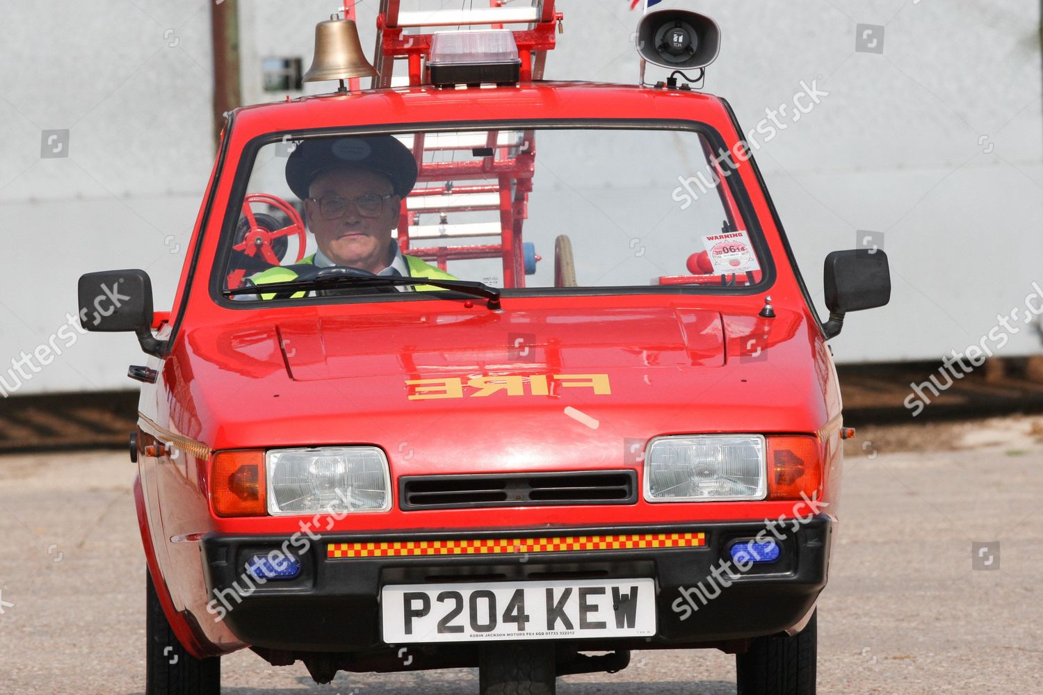 John Ward Reliant Robin Fire Engine Editorial Stock Photo - Stock Image ...