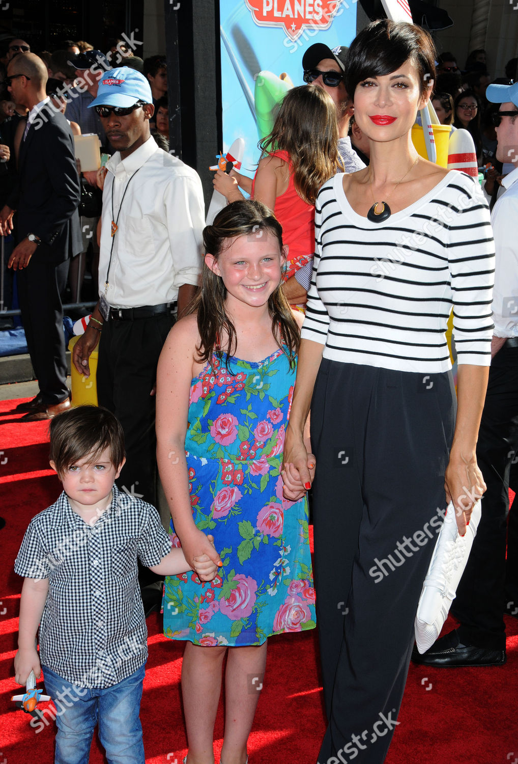 Catherine Bell Children Ronan Gemma Beason Editorial Stock Photo ...