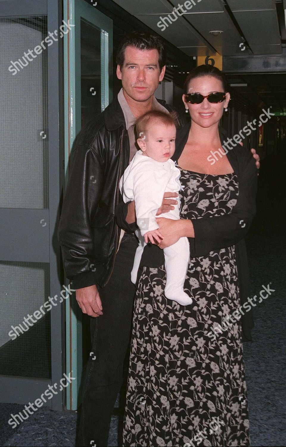 Pierce Brosnan Keely Shaye Smith Baby Editorial Stock Photo - Stock ...