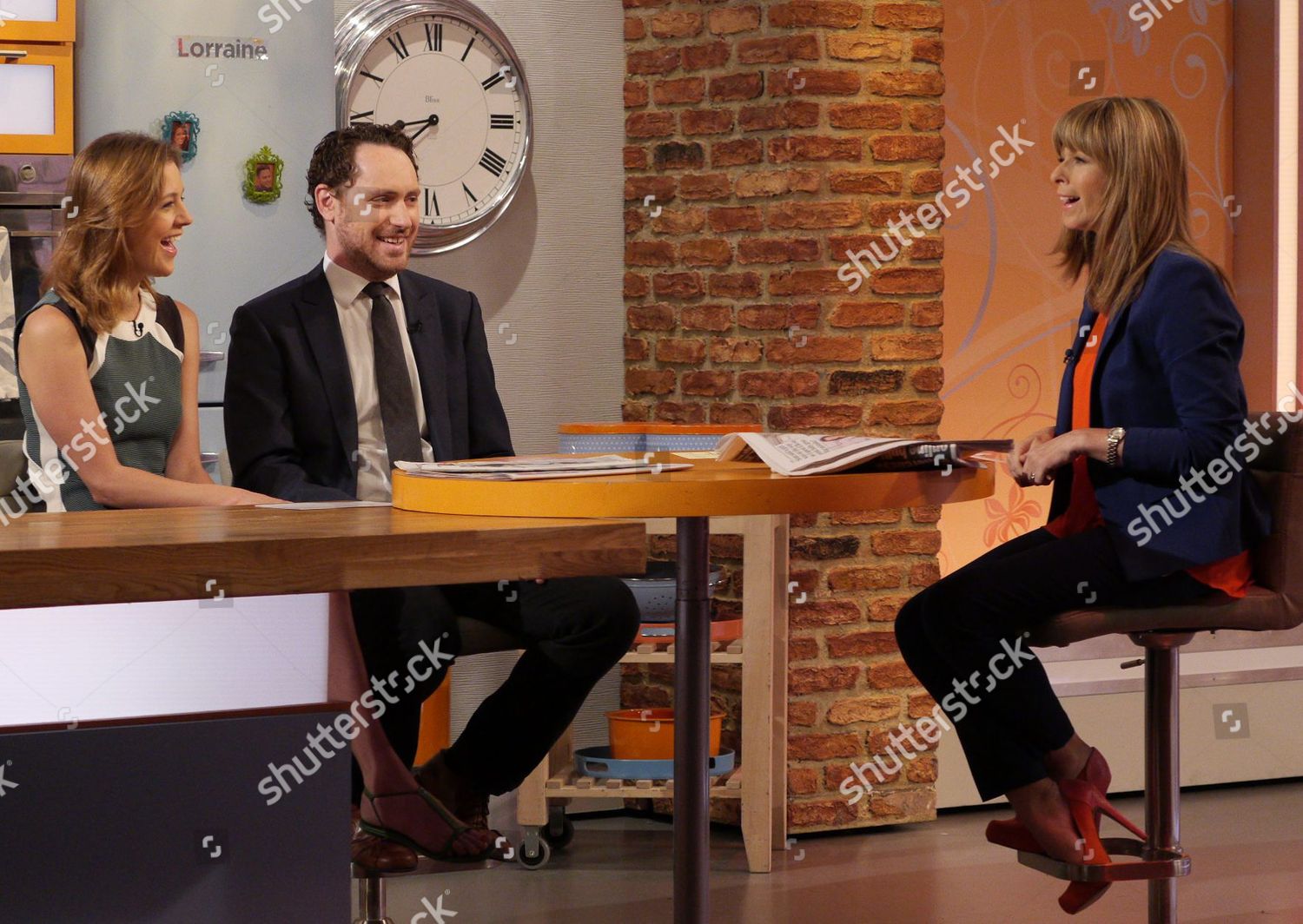 Carla Buzasi Hugo Rifkind Kate Garraway Editorial Stock Photo - Stock ...