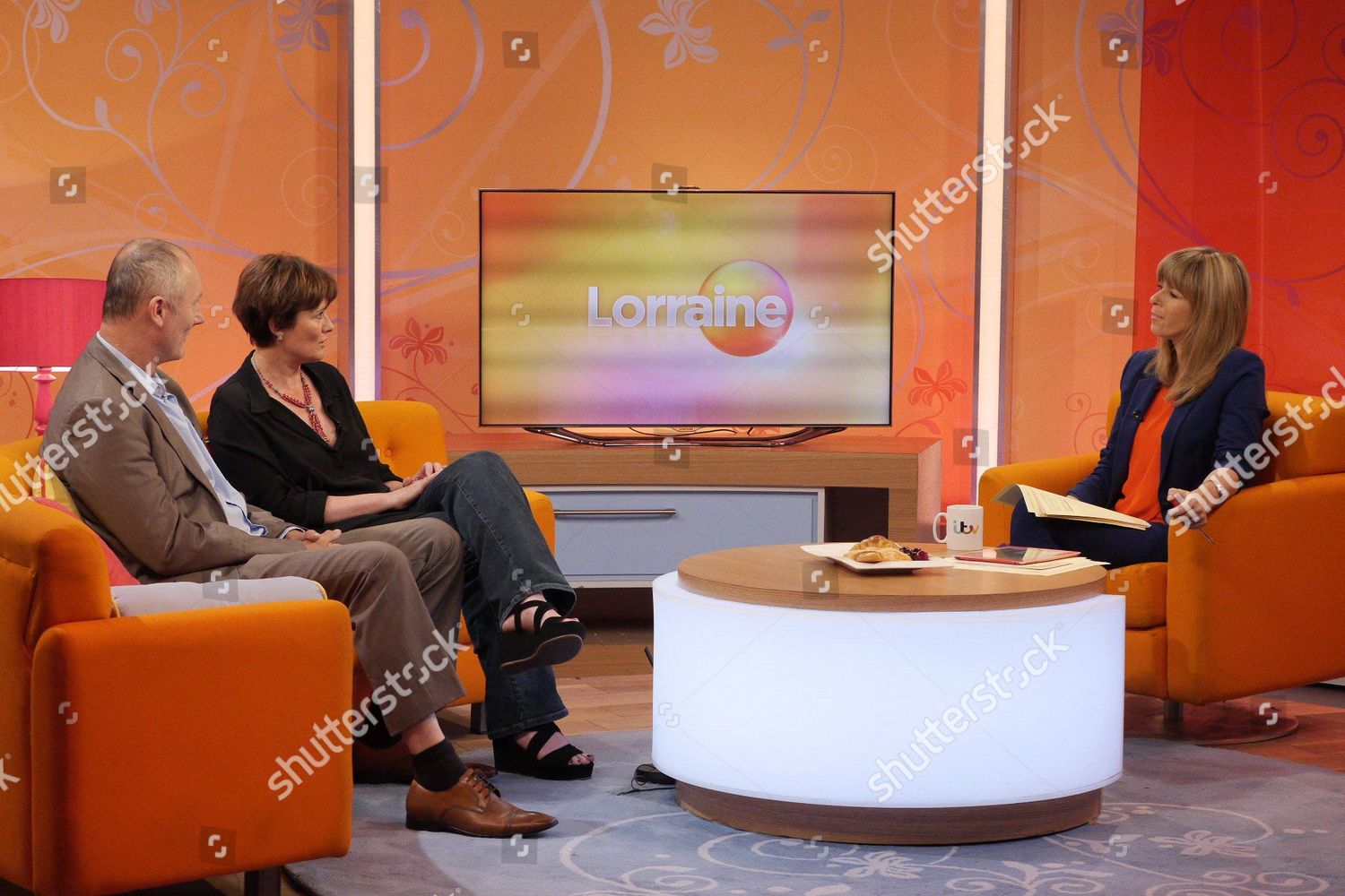 Aden Gillett Catherine Russell Kate Garraway Editorial Stock Photo ...