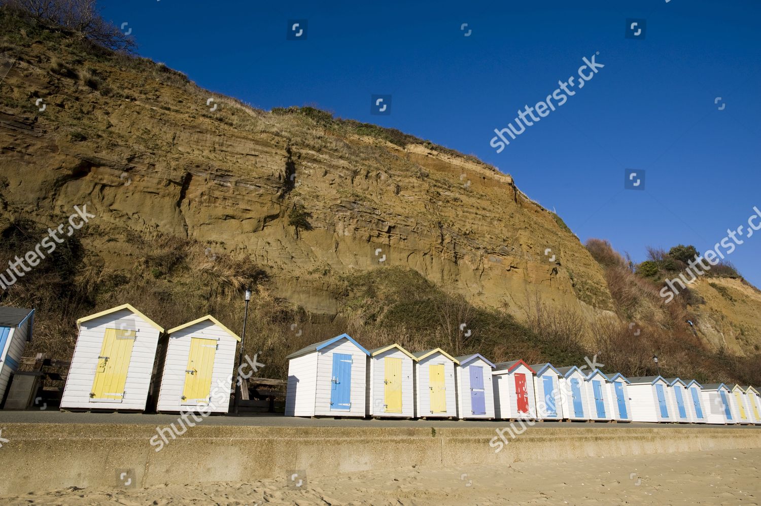 Coast Cliff Beach Cowes Uk Editorial Stock Photo - Stock Image ...