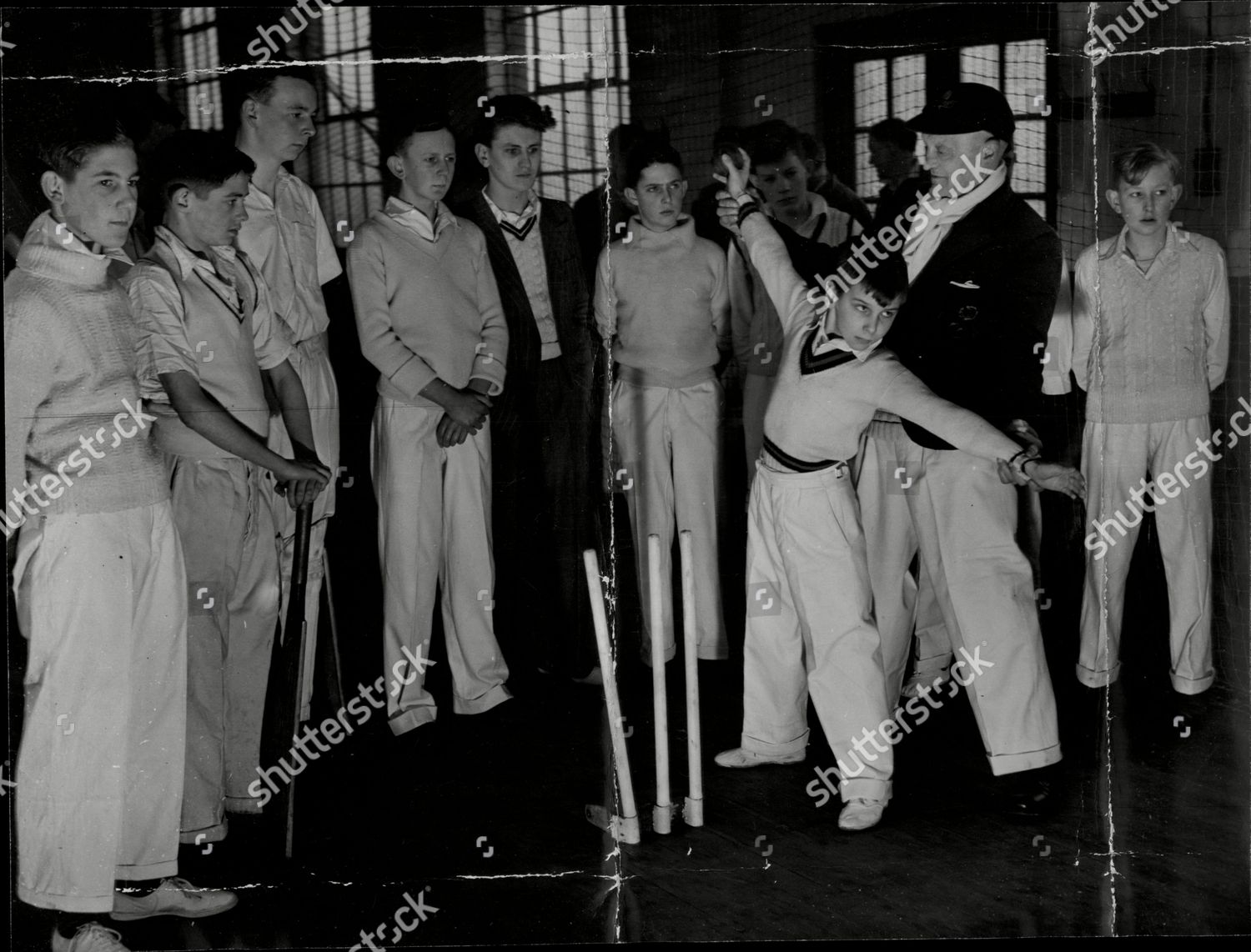 Lancashire County Cricket Coach Harry Makepeace Editorial Stock Photo ...
