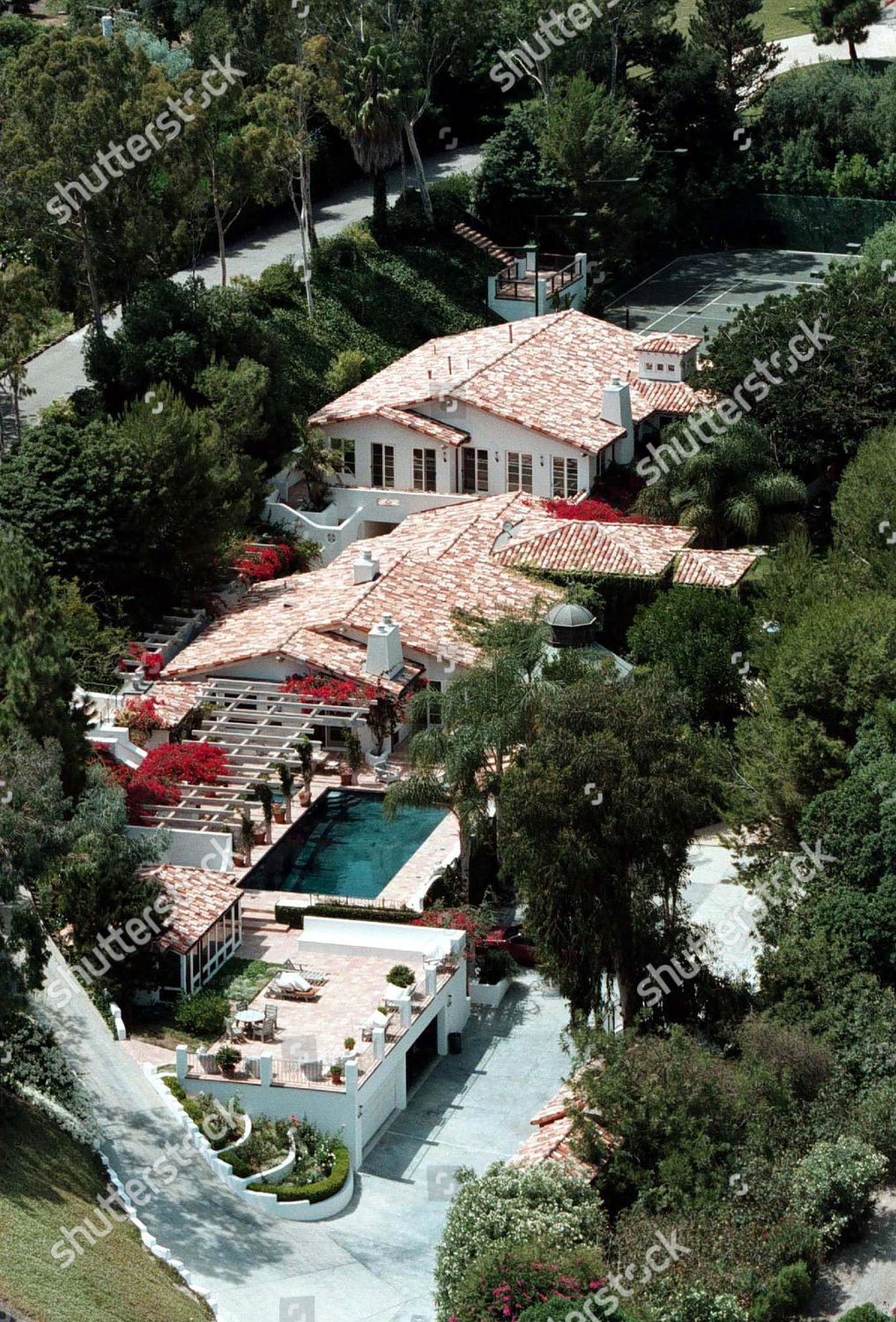 Dodi Al Fayed Beach House Malibu Editorial Stock Photo - Stock Image ...